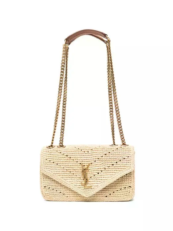 Saint Laurent Small Loulou Shoulder Bag - Neutrals