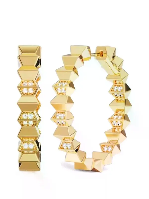 APM MONACO Up And Down Hoop Earrings