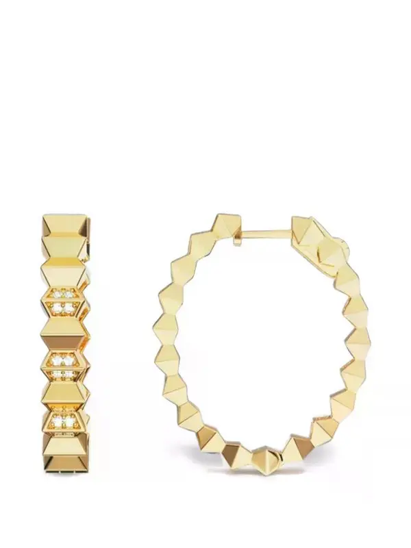 APM MONACO Up And Down Hoop Earrings