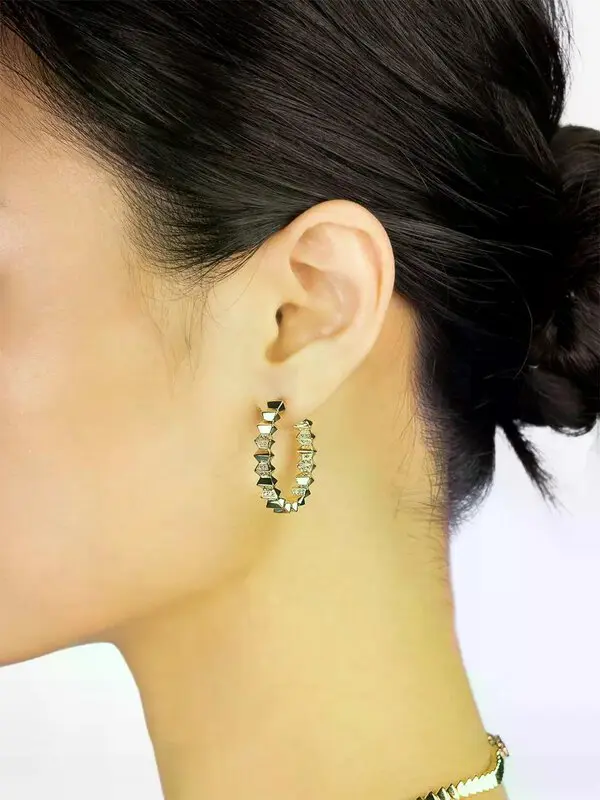 APM MONACO Hoop Earrings - Gold
