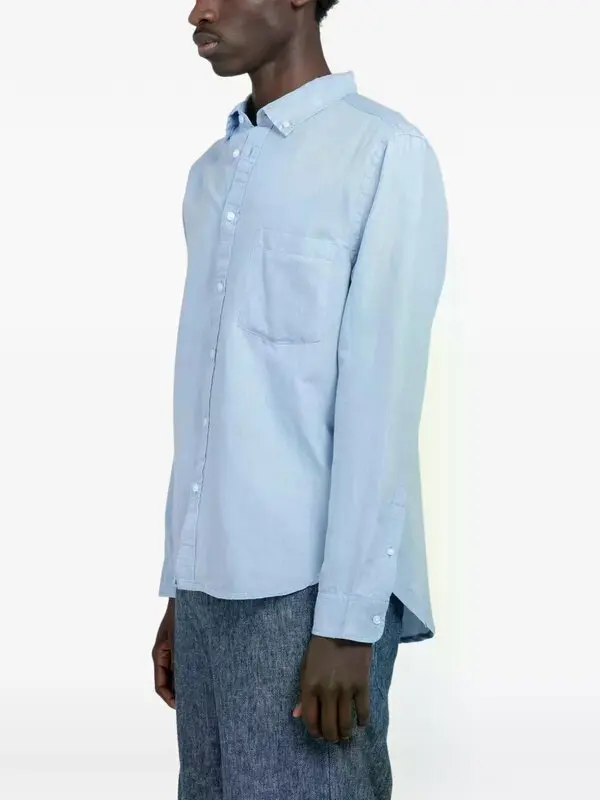 MINIMUM Colt Button-down Shirt - Blue