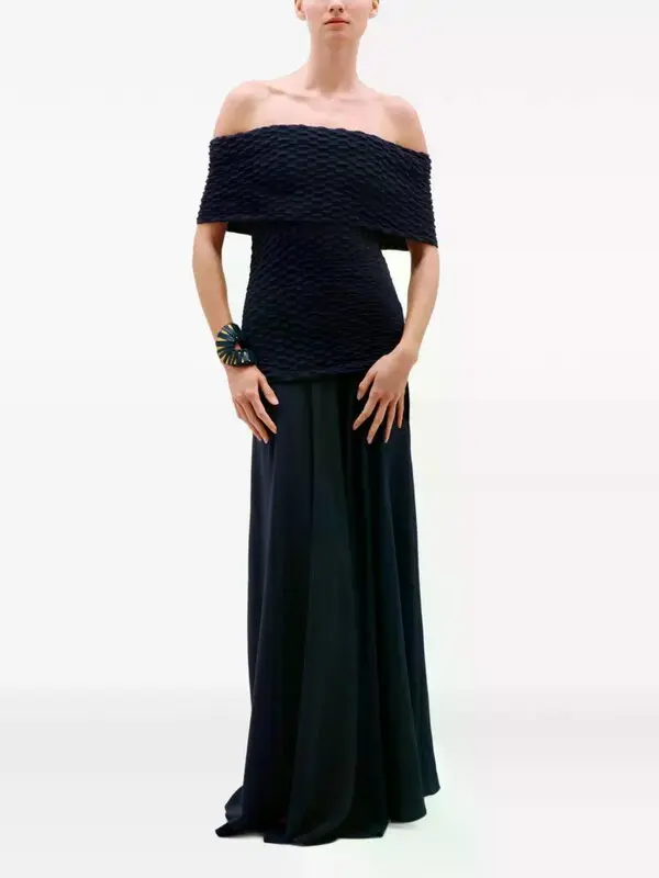 Silvia Tcherassi Taylor Off-the-shoulder Maxi Dress