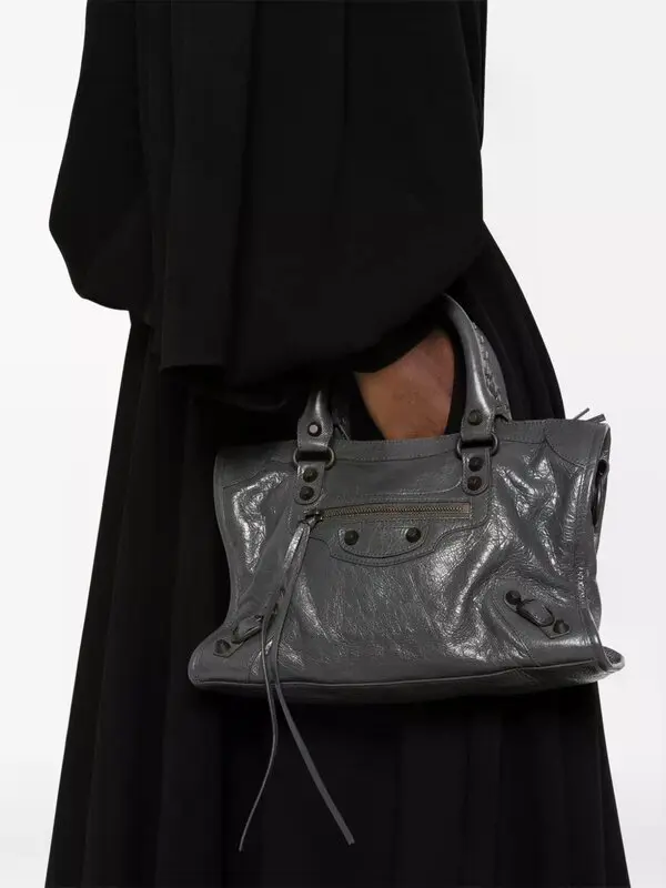 Balenciaga Le City Shoulder Bag - Grey