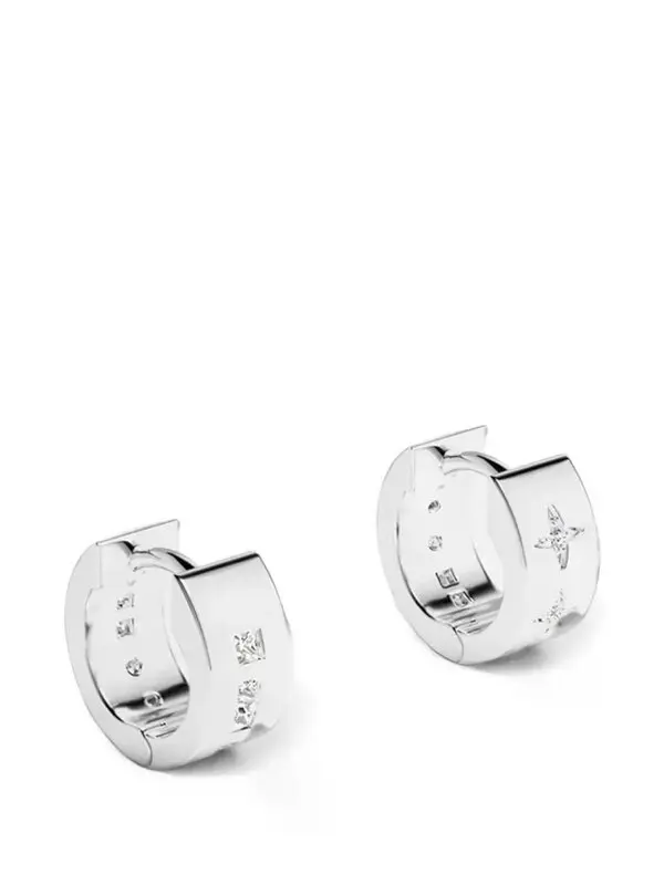 APM MONACO Love Hoop Earrings