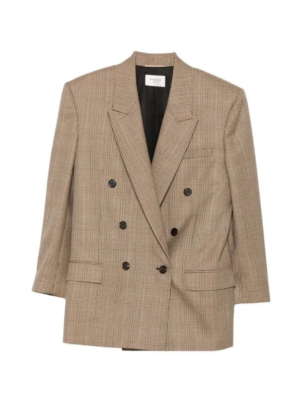 Saint Laurent Wool Double-breasted Jacket