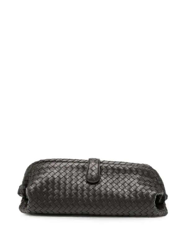 Bottega Veneta Lauren 1979 Leather Clutch - Brown