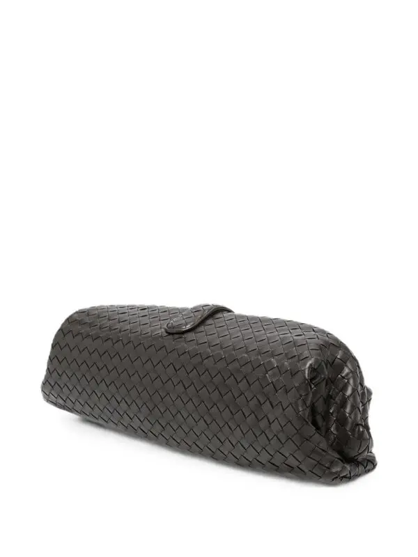 Bottega Veneta Lauren 1979 Leather Clutch - Brown