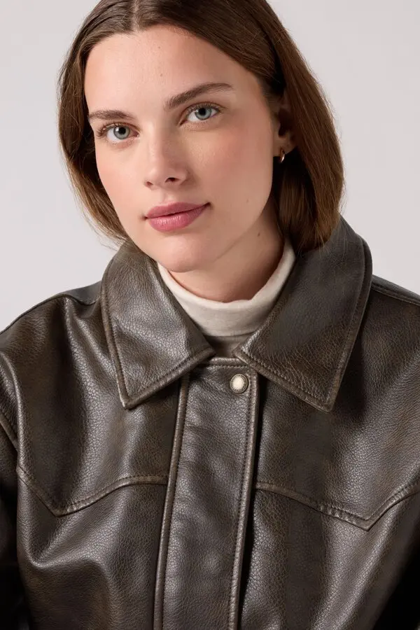 LEVI'S Short Western Bomber Jacket