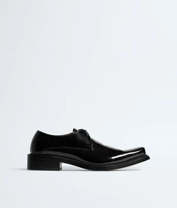 Bottega Veneta Glaston Lace-up Shoe - Black