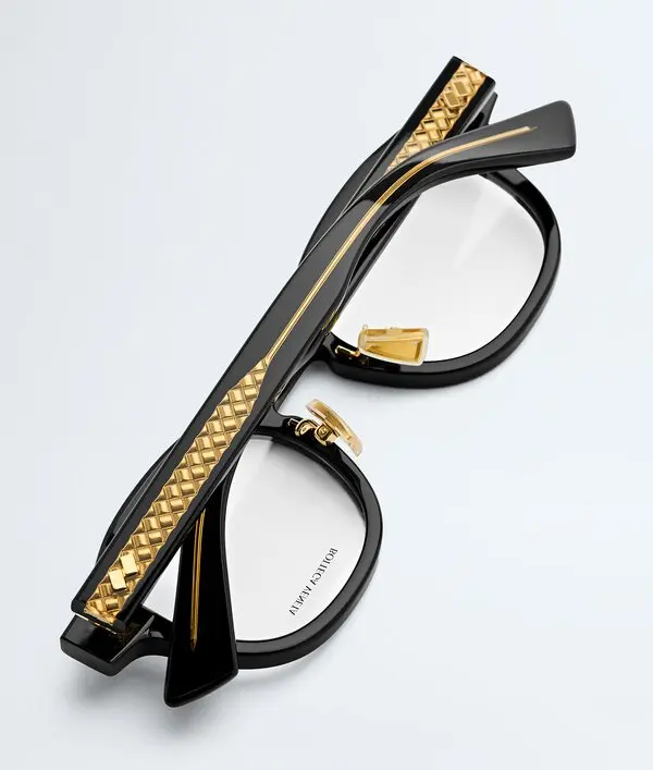 Bottega Veneta Intrecciato Panthos Eyeglasses