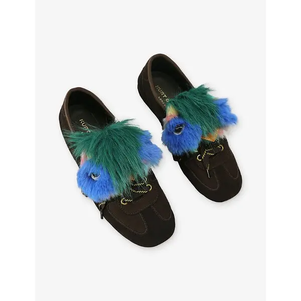 Kurt Geiger Wembley Suede Trainers