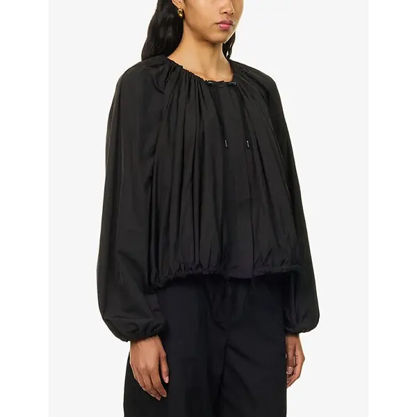 TOTEME Gathered Parachute Shell Jacket