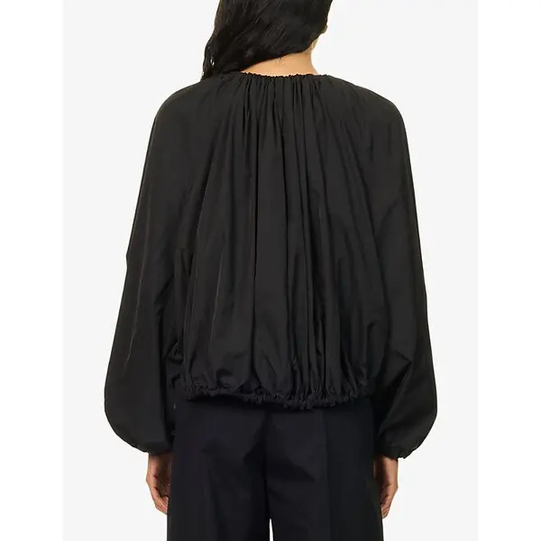 TOTEME Gathered Parachute Shell Jacket