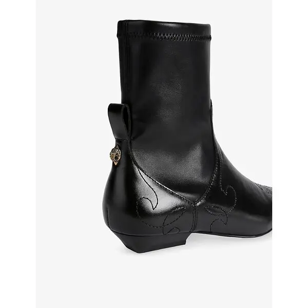 Kurt Geiger Arizona Flat Leather Boots