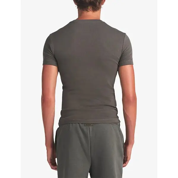 SKIMS Rib Slim-fit Cotton T-shirt