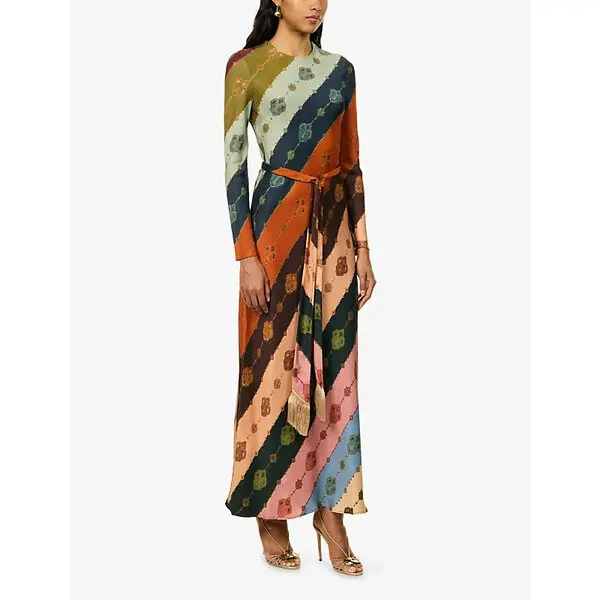 Zimmermann Ascent Bias Woven Maxi Dress