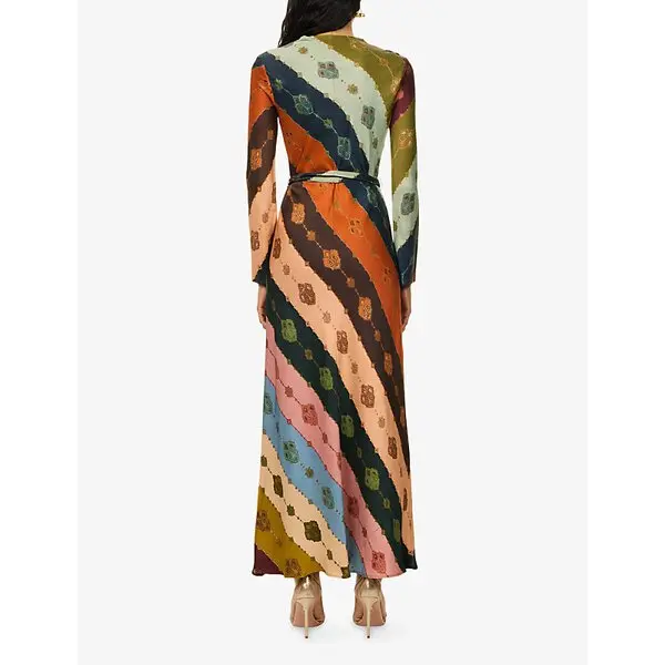 Zimmermann Ascent Bias Woven Maxi Dress