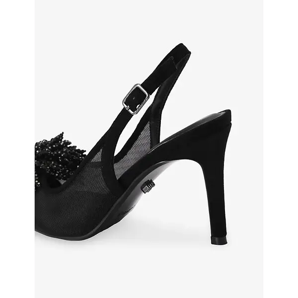 Carvela Lucia Woven Sling-back Courts