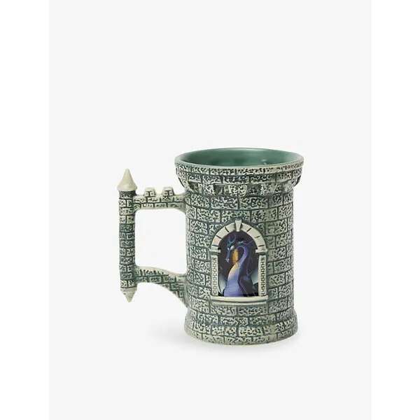 THE DISNEY STORE AT SELFRIDGES Maleficent Castle Stoneware Mug