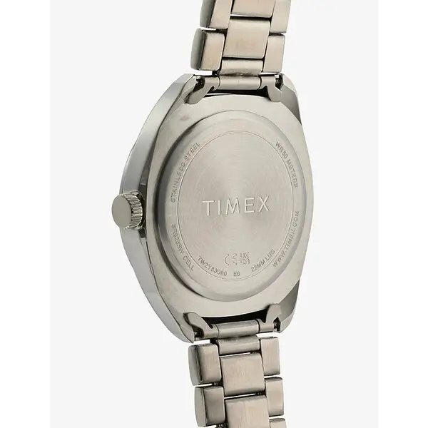 TIMEX Weston Stainless Steel Quartz Watch 45mm