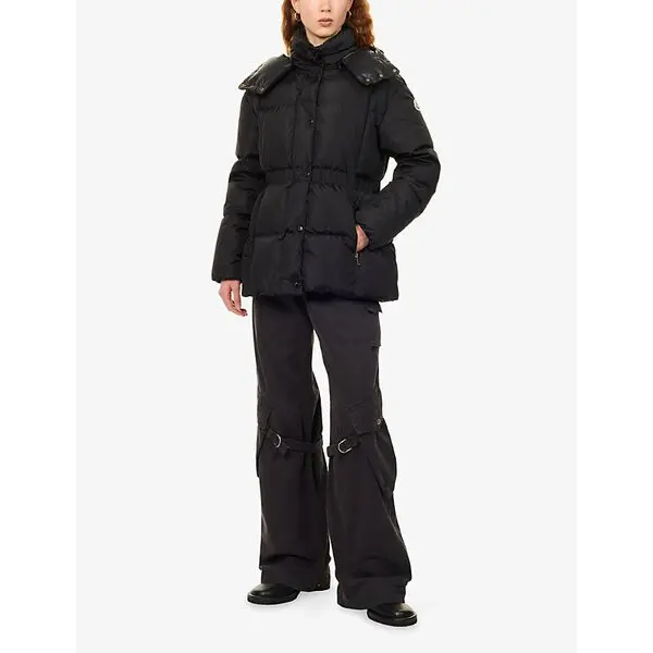 Moncler Agneux Hooded Puffer Jacket