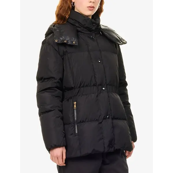 Moncler Agneux Hooded Puffer Jacket