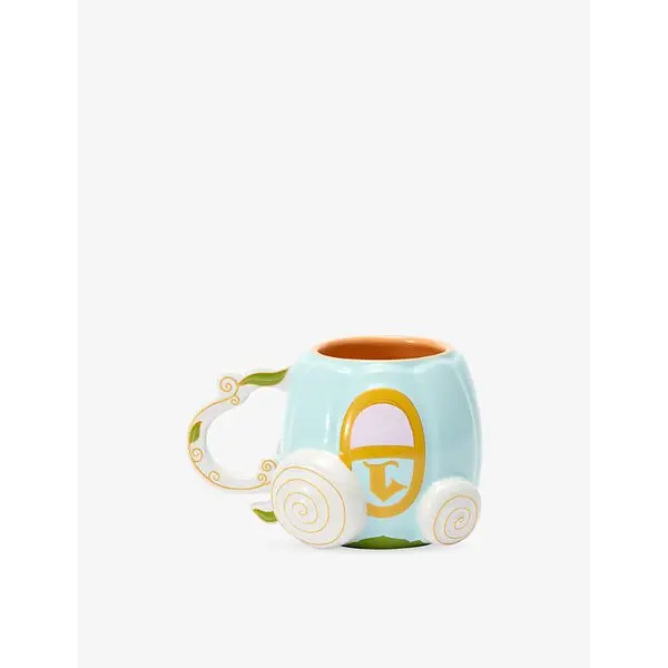 THE DISNEY STORE AT SELFRIDGES Cinderella Pumpkin-carriage Stoneware Mug