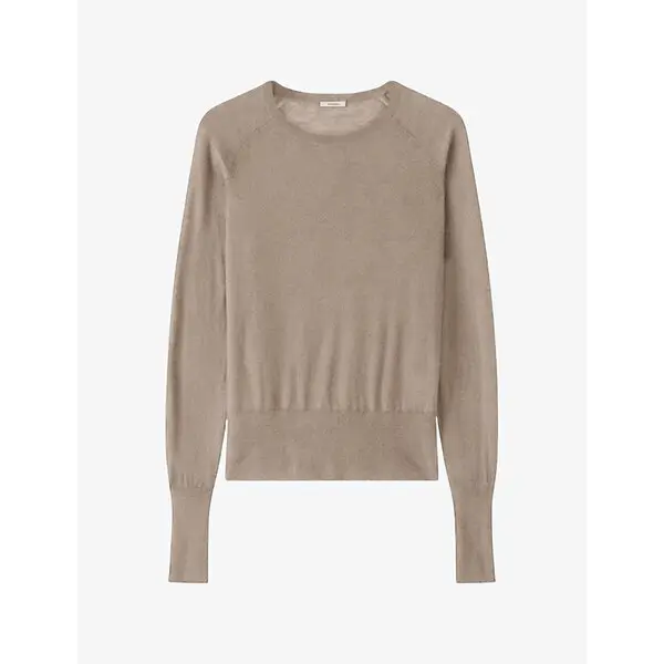 JOSEPH Geras Long-sleeved Cashmere Top