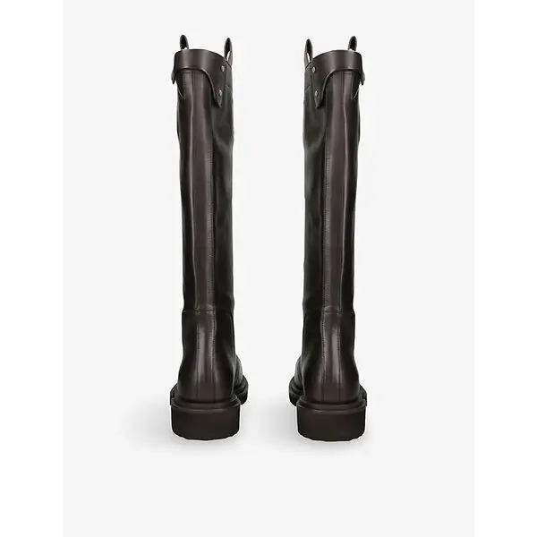 Rick Owens Gabe Leather Knee-high Boots