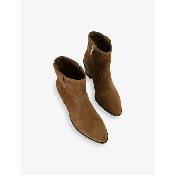 Carvela Salvetti Suede Heeled Ankle Boots