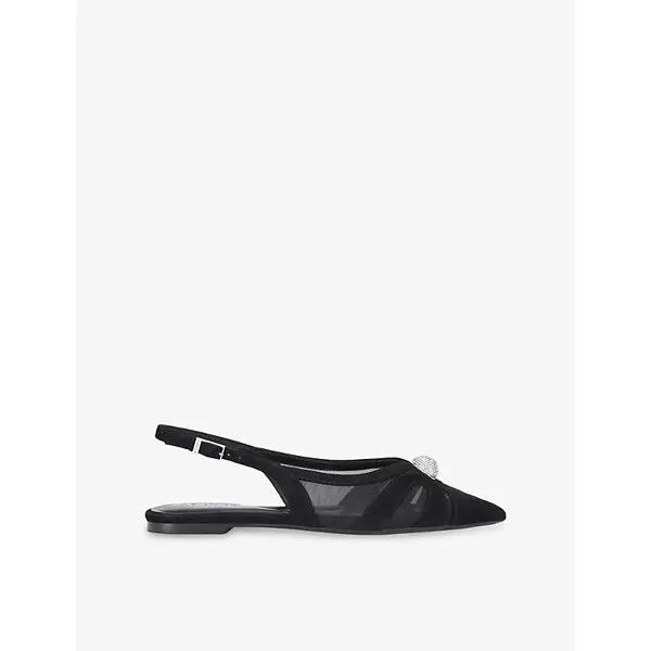 Carvela Lumera Suede Sling-back Courts