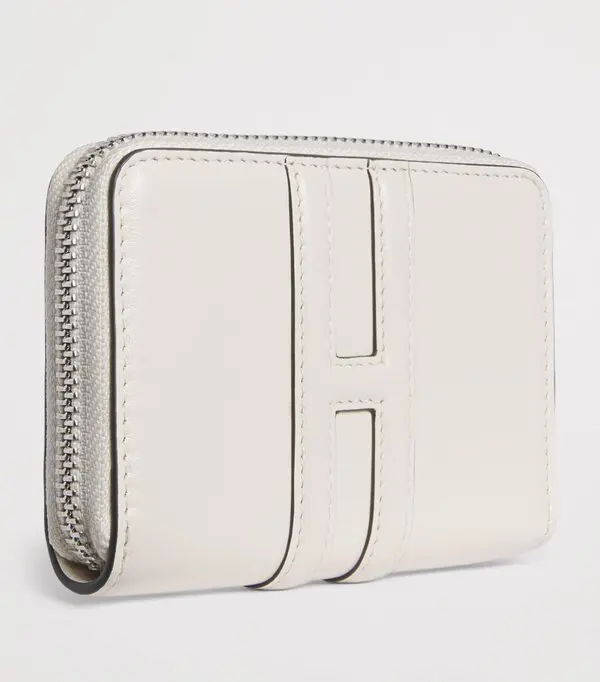 Harrods Leather Zip-around Purse