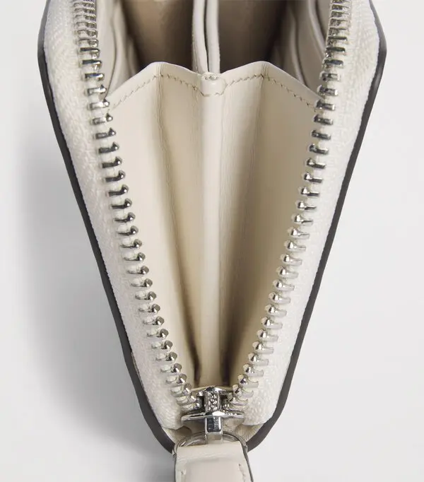Harrods Leather Zip-around Purse