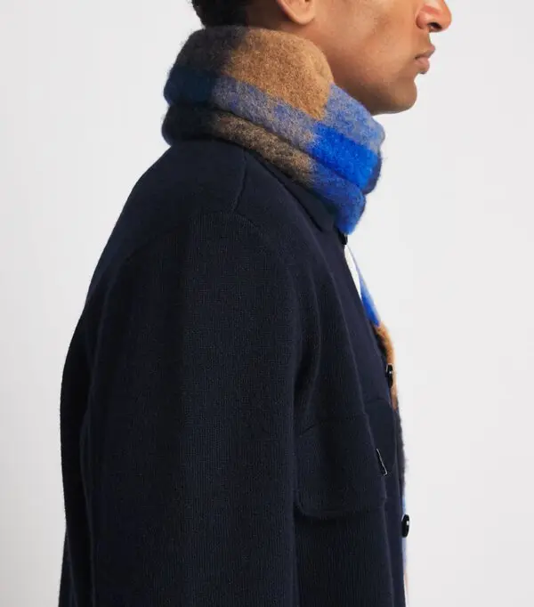 ALLUDE Virgin Wool-cashmere Overshirt