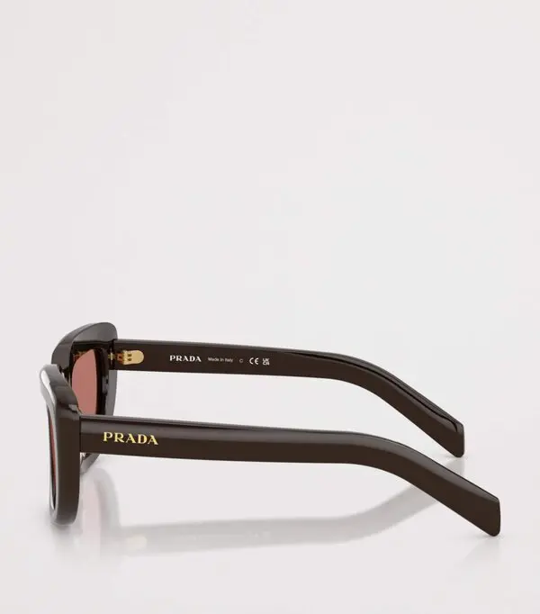Prada Pr D07s Rectangle Sunglasses