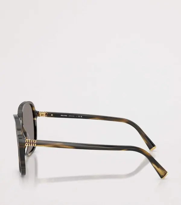 Miu Miu Acetate Mu B01s Pillow Sunglasses