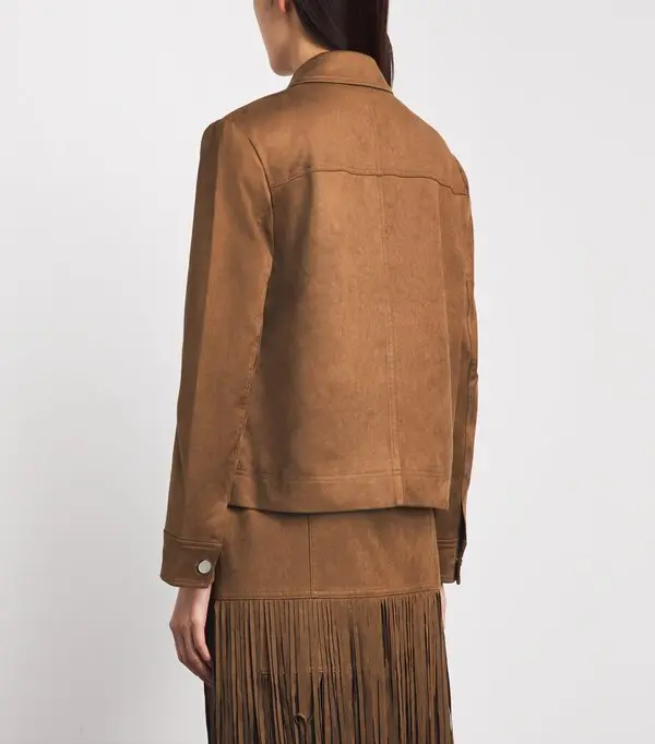 TOCCIN Faux Suede Isayla Shacket
