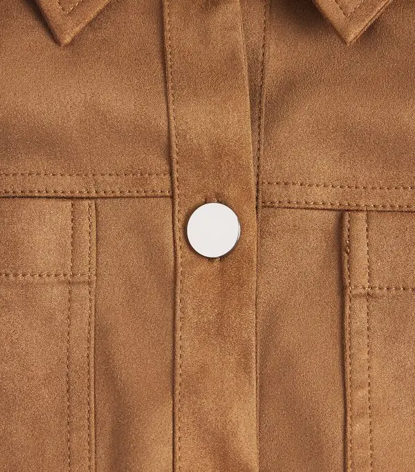 TOCCIN Faux Suede Isayla Shacket