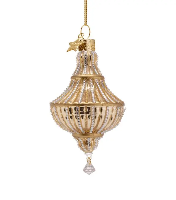 Harrods Glass Chandelier Tree Decoration