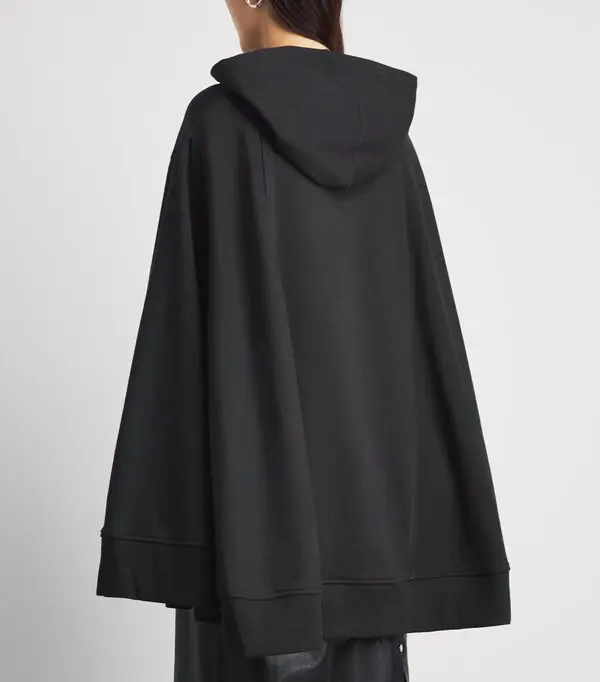 7 For All Mankind Cotton Oversized Zip-up Hoodie