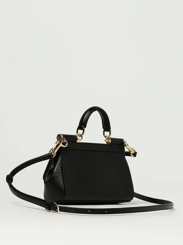Dolce & Gabbana Mini Grained Calfskin Handbag