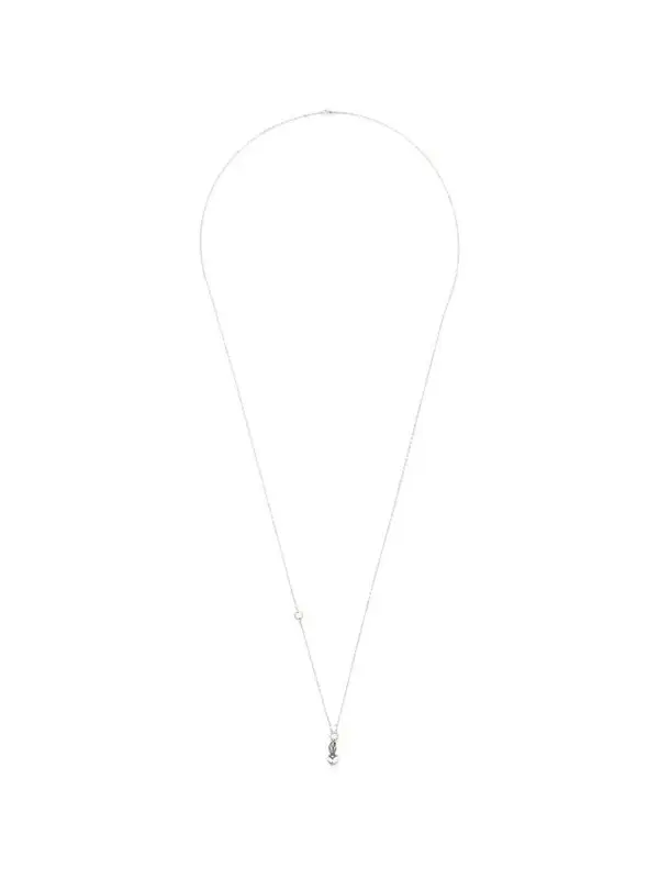 Werkstatt:München Heart Pendant Chain Necklace - Silver