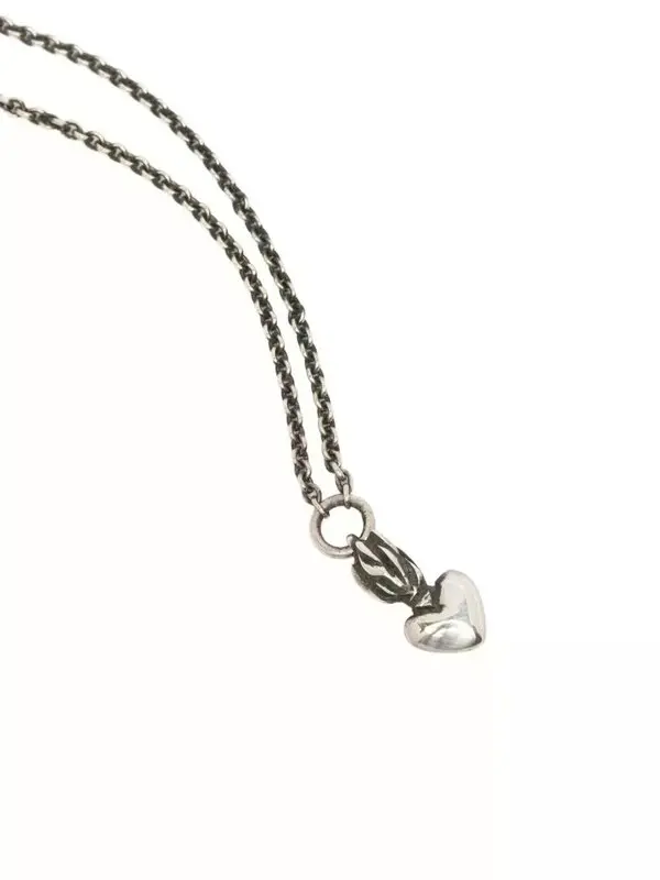 Werkstatt:München Heart Pendant Chain Necklace