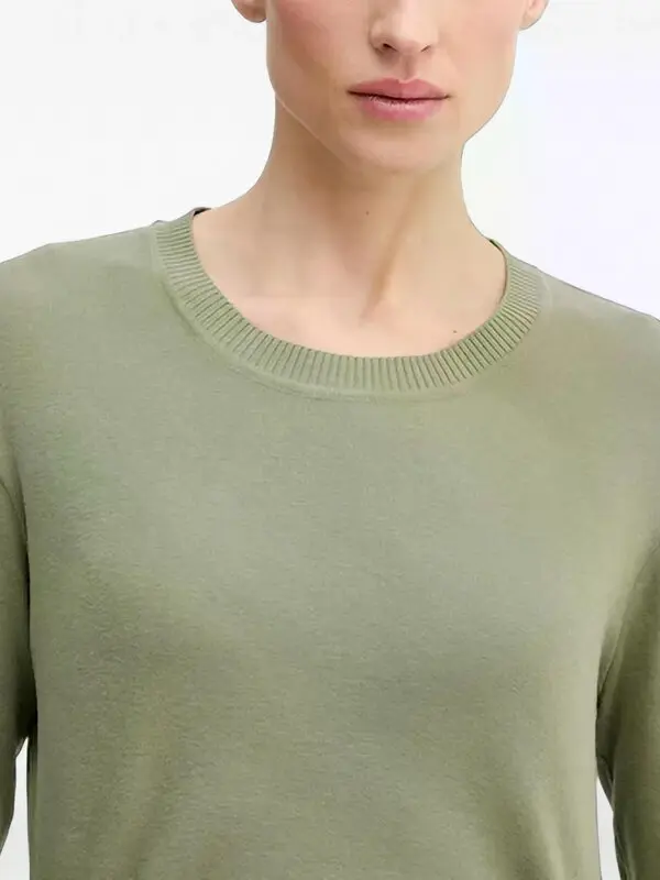 BENETTON Ribbed Crewneck Sweater