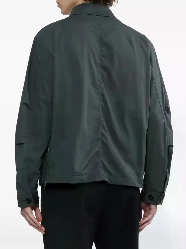 Undercover Logo Patch Twill Shirt Jacket