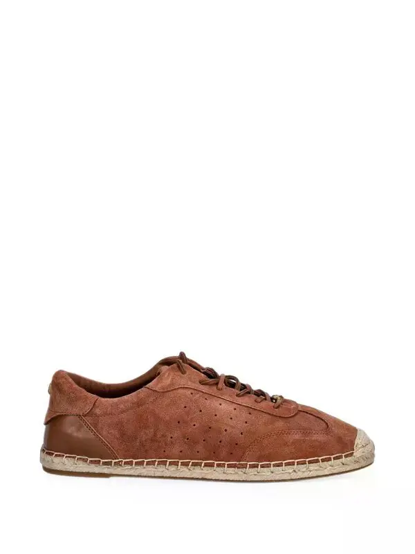Michael Kors Suede Espadrille Sneakers - Brown