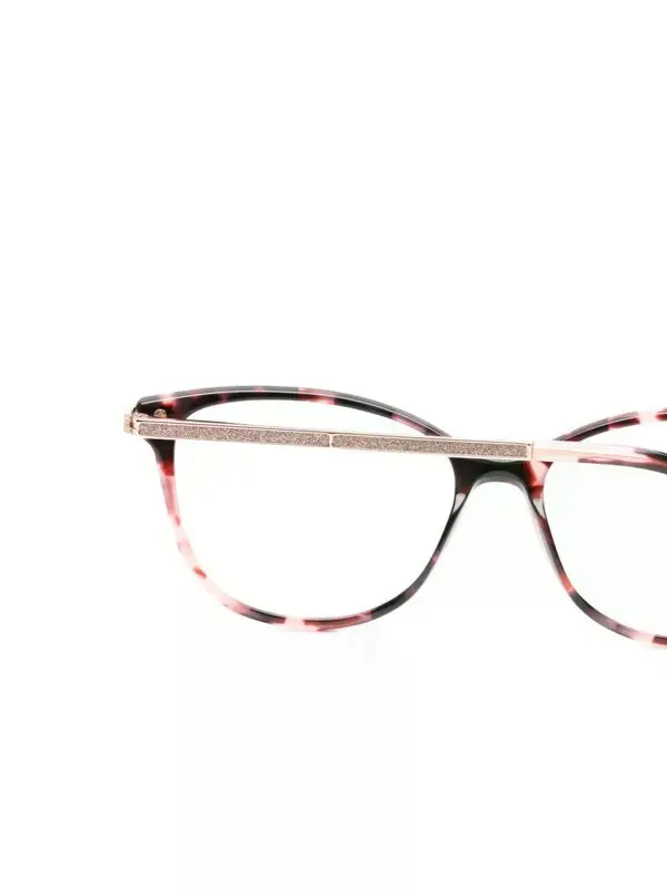 Carolina Herrera Tortoiseshell Cat-eye Glasses