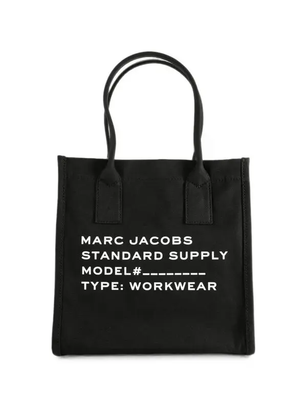Marc Jacobs Logo-print Tote Bag - Black