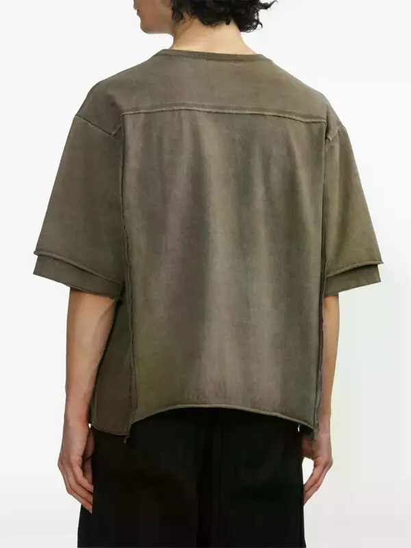 Undercover Double-sleeve Cotton T-shirt