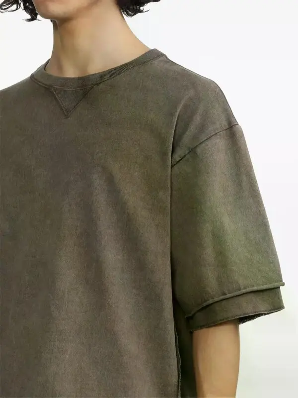 Undercover Double-sleeve Cotton T-shirt